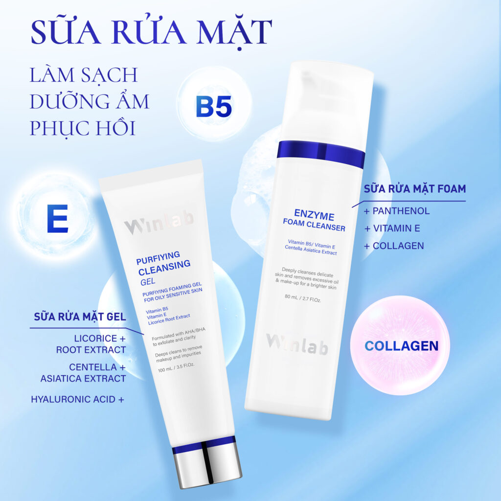 Sản phẩm chăm sóc da mặt | Gia công mỹ phẩm Winlab